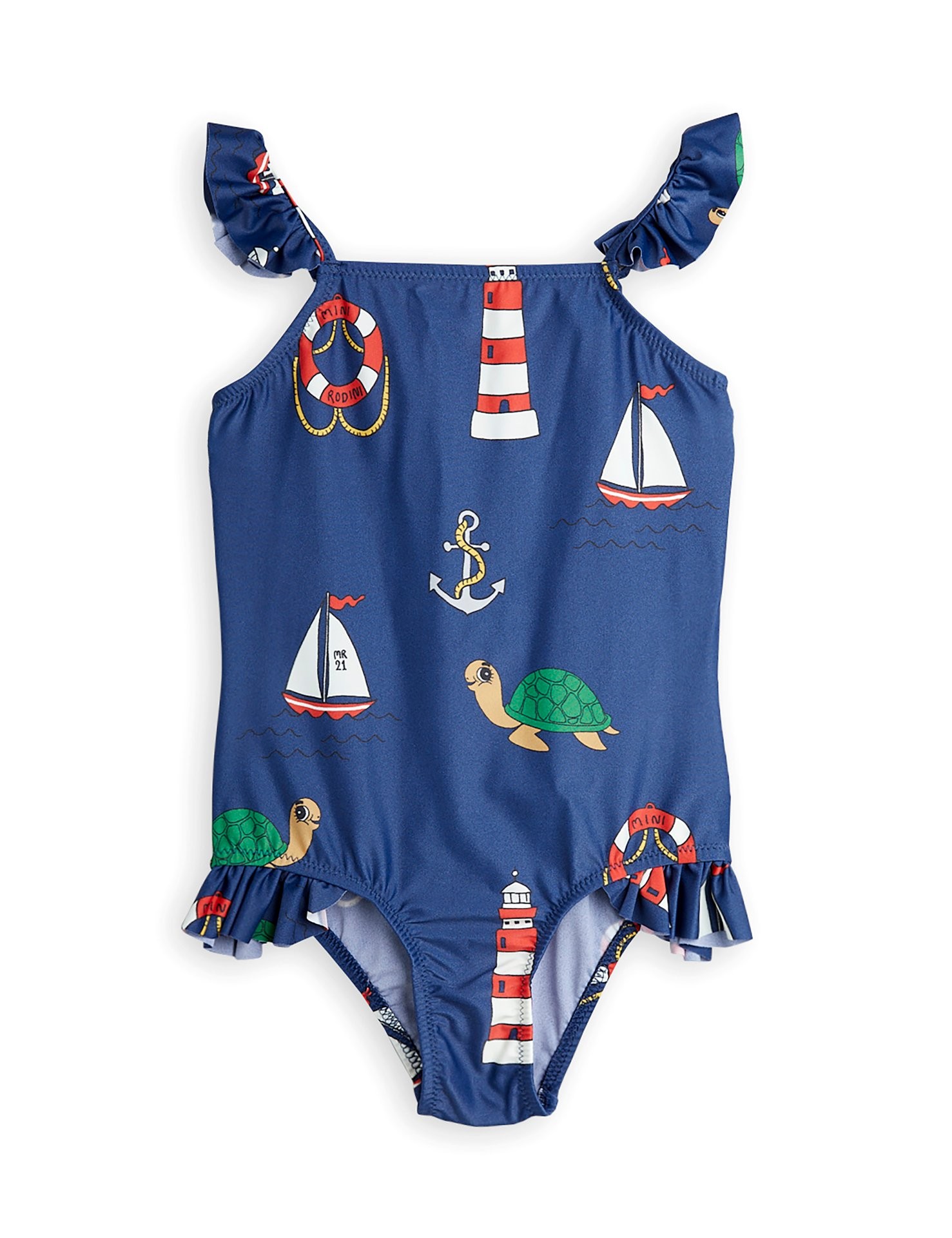 Turtle float wing swimsuit| Mini Rodini |Dubai